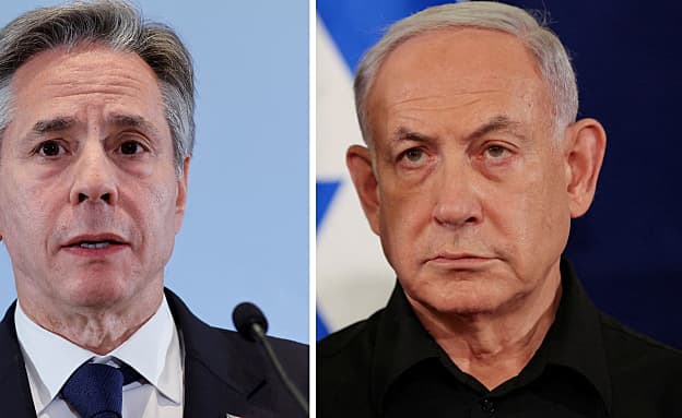 בלינקן להגביר את הסיוע לעזה נתניהו רק במחיר שחרור החטופים חדשות 13